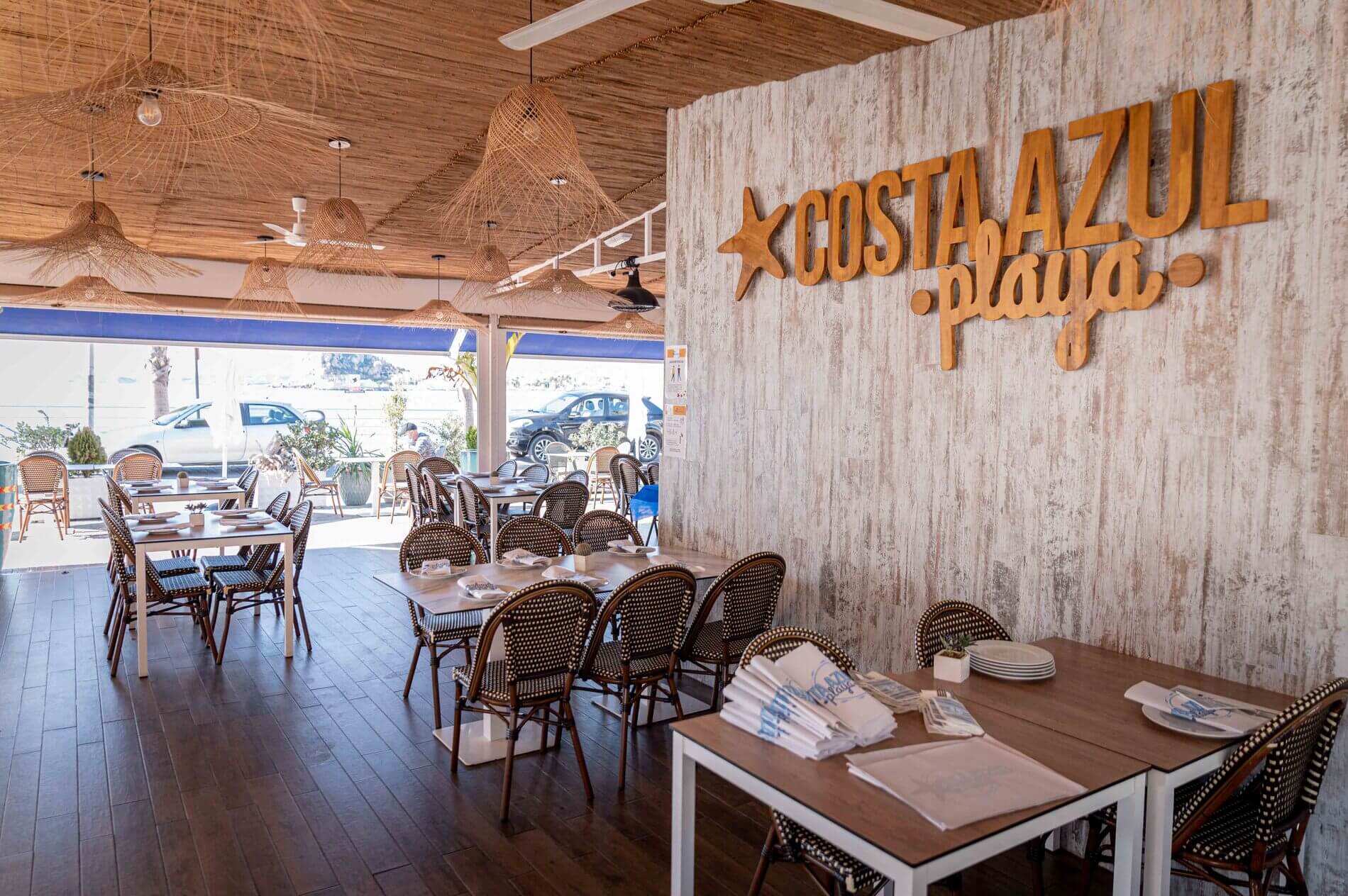 Restaurante Costa Azul Playa Saboreáguilas